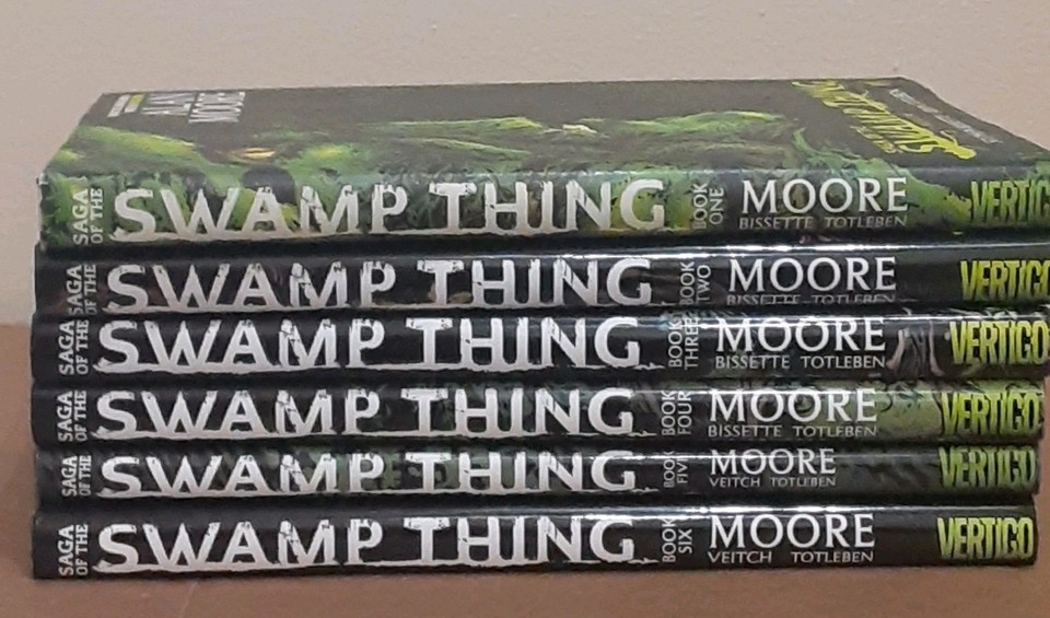 Saga of the Swamp Thing Book 1-6 Alan Moore Complete Hardcover Set | eBay
