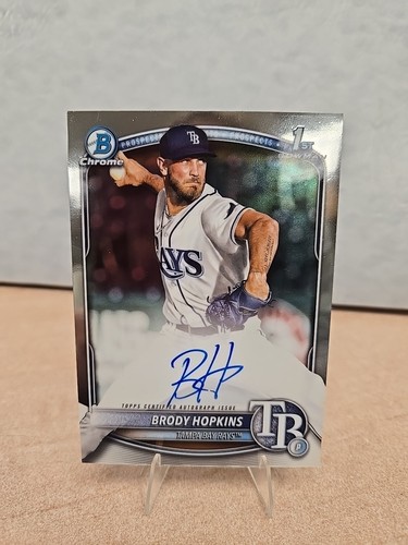 BRODY HOPKINS BOWMAN CHROME 1ST ON CARD AUTO | eBay