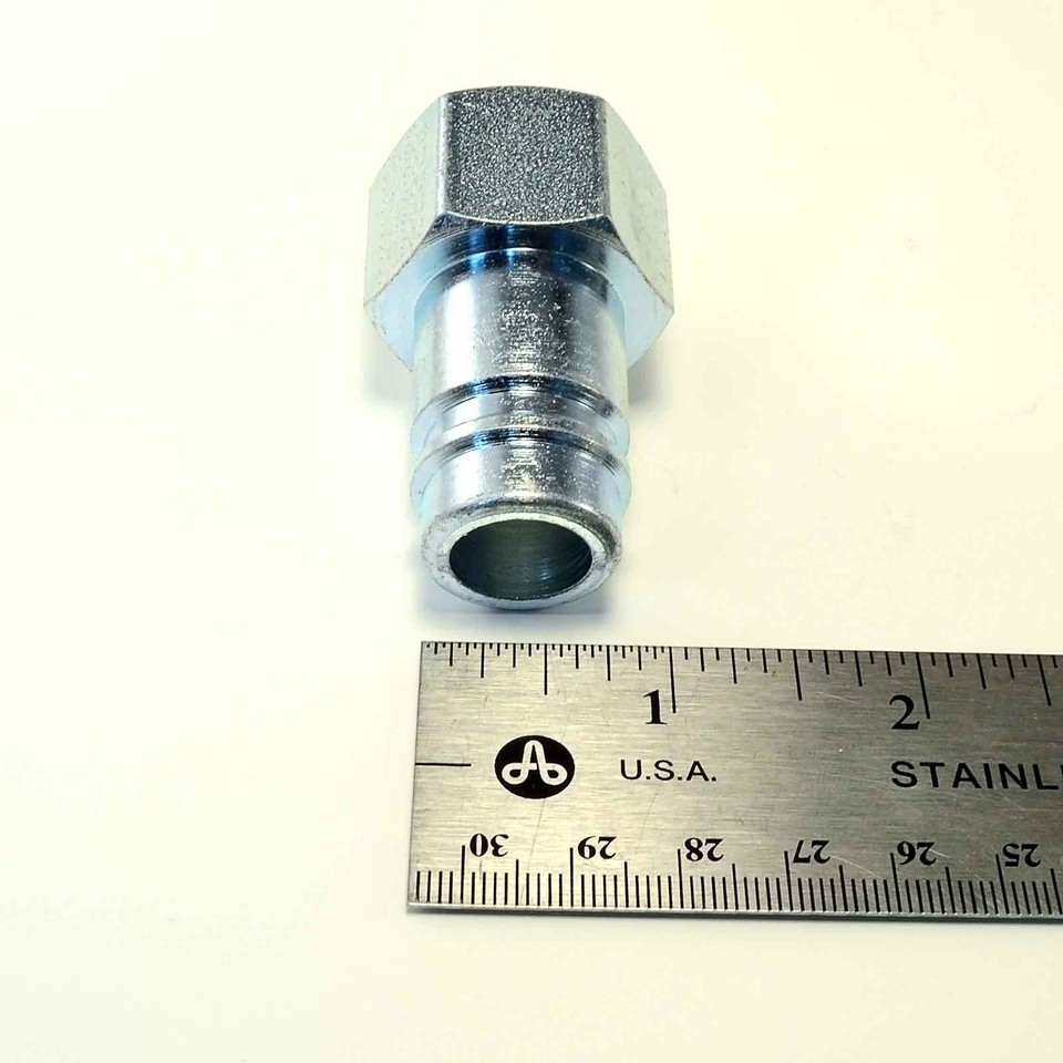 Foster 6 Series Quick Coupler Plug 3/4 Body 3/4 NPT Air and Water Hose ...