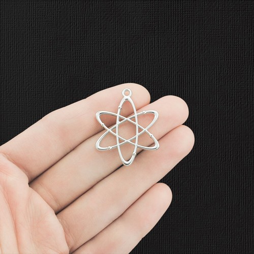 6 Atom Chemistry Charms Antique Silver Tone - SC5601 | eBay