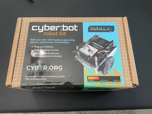 BRAND NEW IN Box! PARALLAX Cyber:Bot Robot Kit. W/ Micro Bit Board | eBay