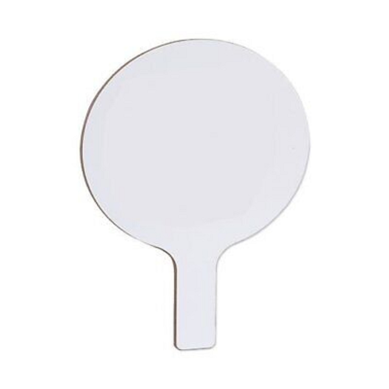 Flipside Dry Erase Paddle, 9 x 5, White, 12 Paddles Per Pack (FLP10036 ...