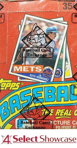 1985 TOPPS BASEBALL WAX BOX BBCE AUTHENTIC ROGER CLEMENS-KIRBY PUCKETT ...