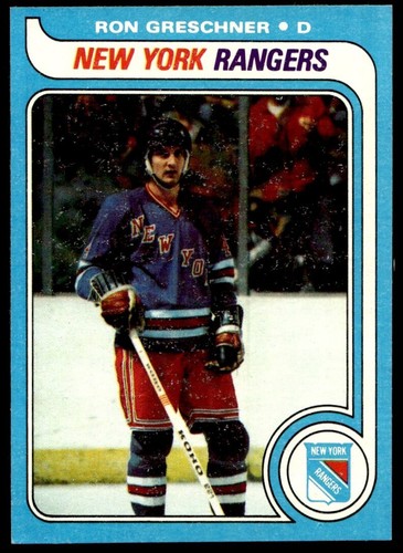 1979-80 Topps Ron Greschner New York Rangers #78 | eBay