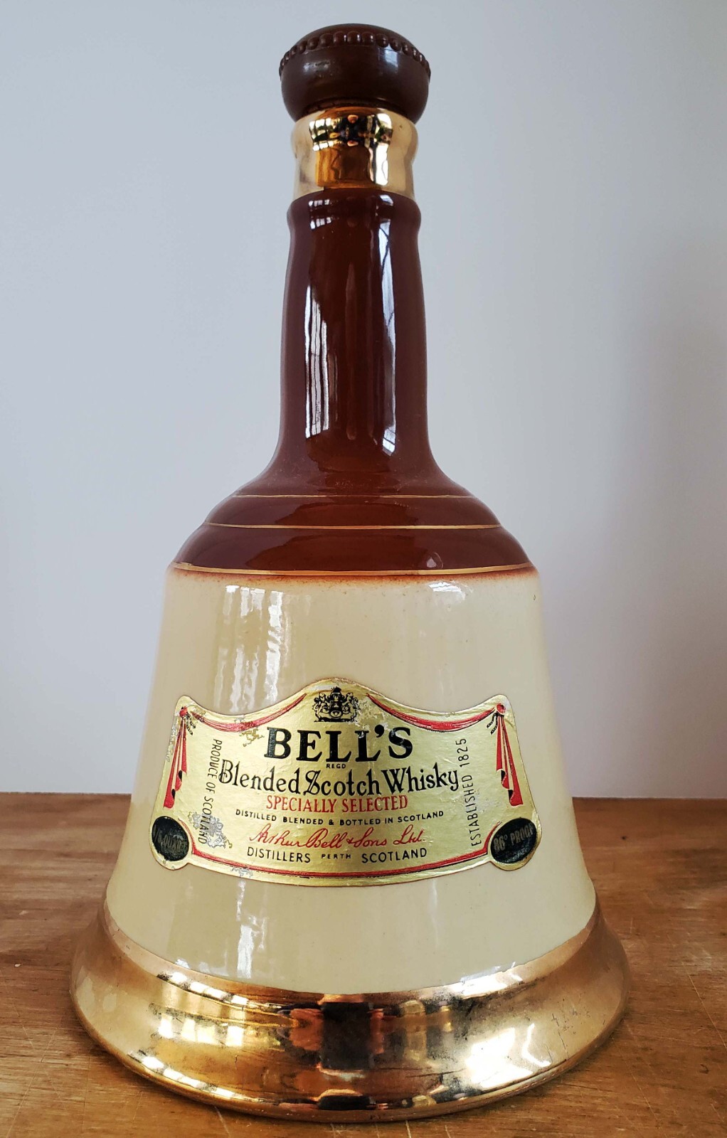 VTG Arthur Bell & Sons Blended Scotch Whisky Bell Decanter | eBay