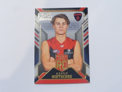 2019 AFL SELECT DOMINANCE ROOKIE RC53 AARON NIETSCHKE MELBOURNE 139/250 ...