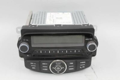 Audio Equipment Radio AM-FM-CD-MP3-USB-WiFi CHEVROLET SONIC OEM #1855 ...