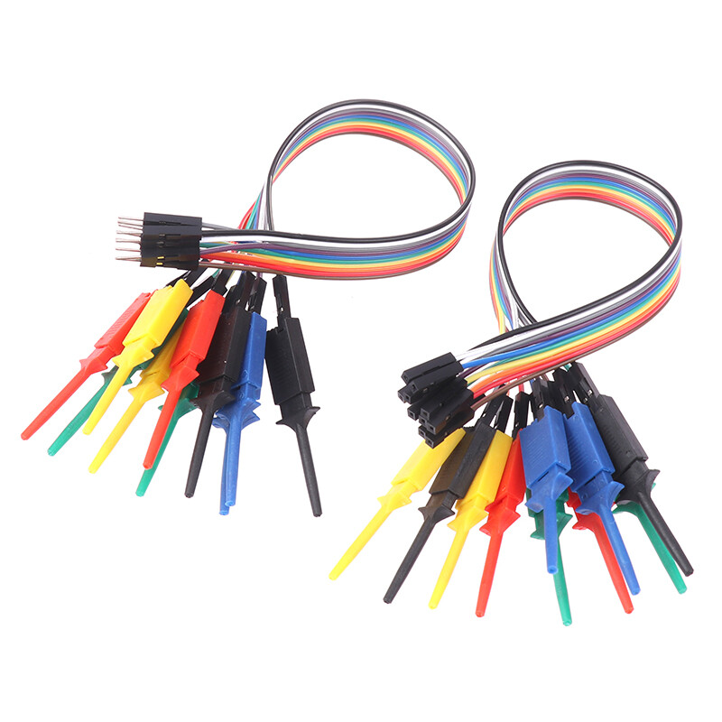 High Efficiency Test Hook Clip Logic Analyzer Cable Gripper Probe Test ...