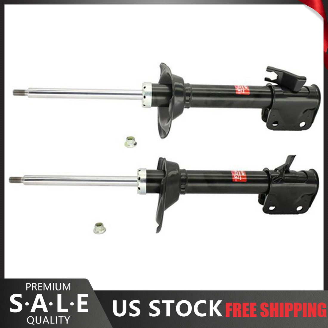 KYB For Rear Right + Left Strut Assemblies For Subaru Impreza 2004 ...