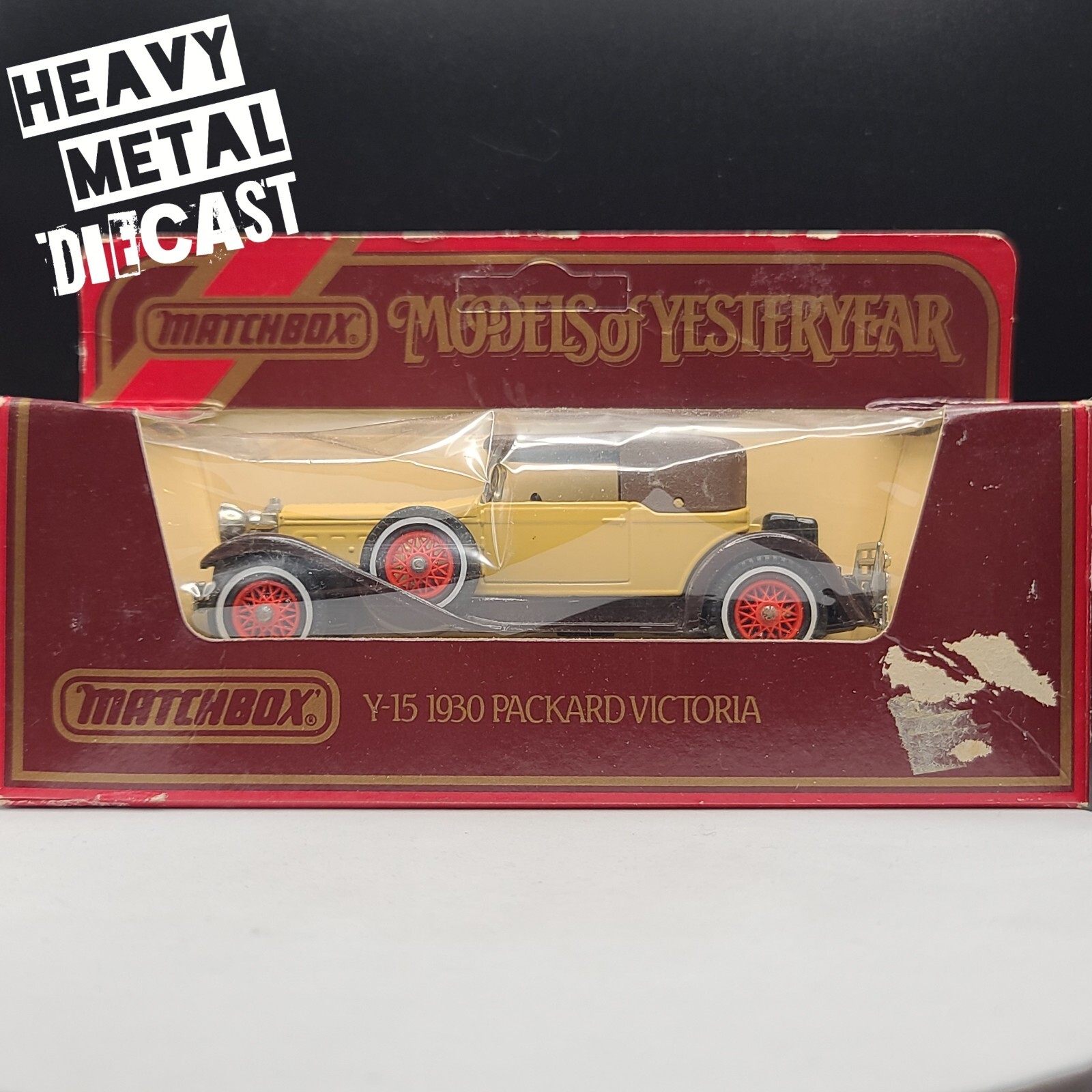 Matchbox 1930 Packard Victoria Y-15 (1980s Models Of Yesteryear ...
