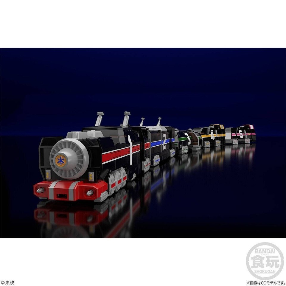SMP Super Minipla Grand Liner Train Megazord Power Rangers Lightspeed ...