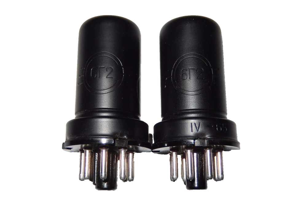 2x 6G2 / 6SQ7 Russian Tube Diode - Triode SVETLANA NEW IN BOX SAME DATA ...