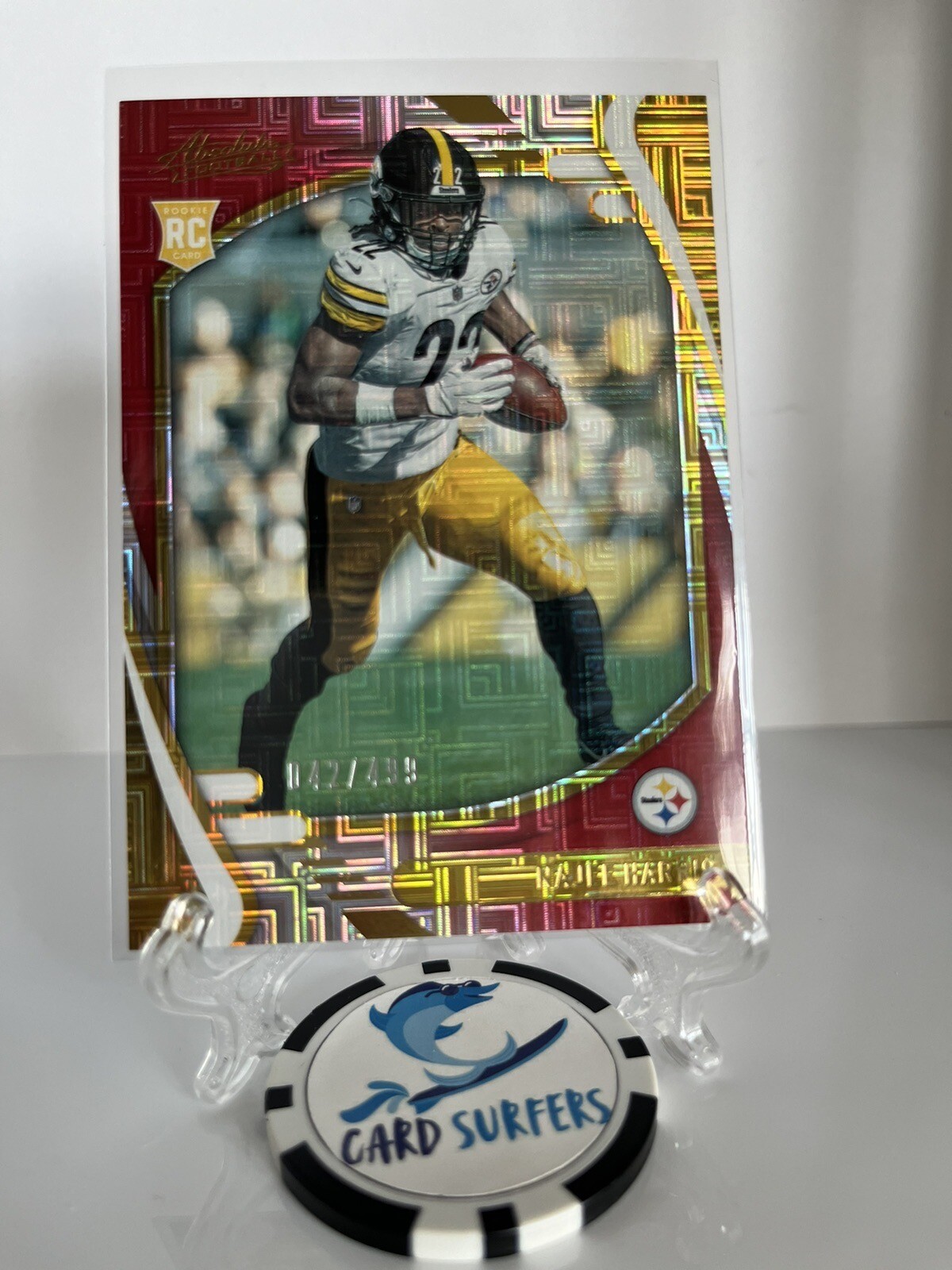 2021 Panini Absolute Najee Harris rookie card #111 - Red Squares /499 ...
