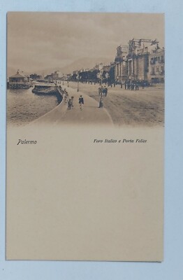 39945 Cartolina - Palermo - Foro Italico e Porta Felice | eBay