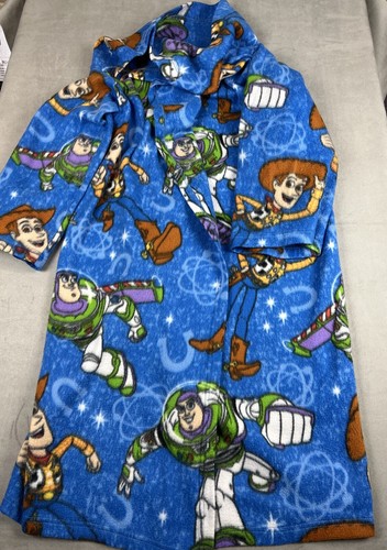 Disney Pixar TOY STORY Buzz Woody Fleece SNUGGIE Sleeved Throw Blanket ...