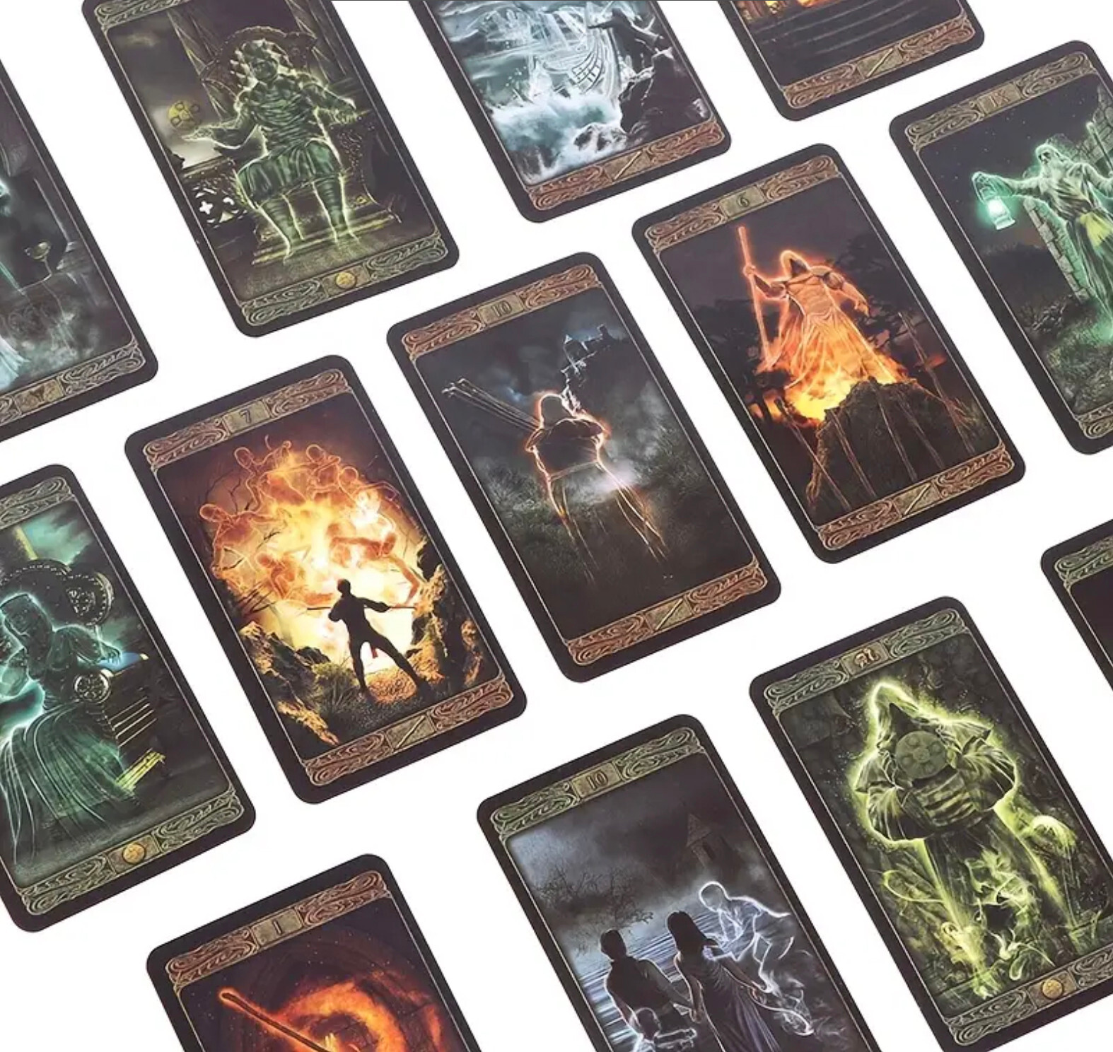 Ghost Tarot by Davide Corsi (2014, Cards,Flash Cards) for sale online ...