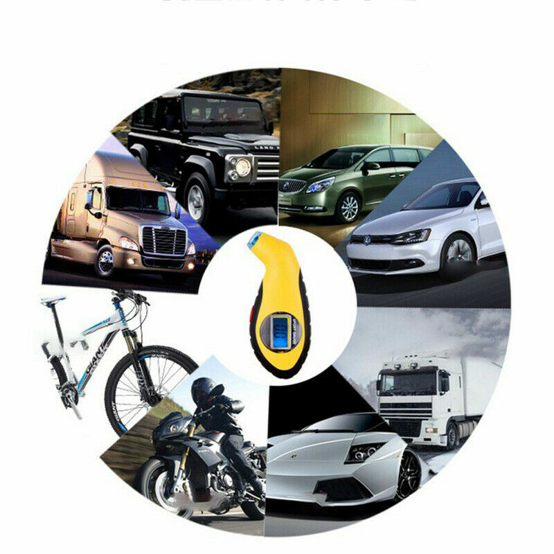 Sale!! LCD Digital Tire Pressure Gauge Auto Car Truck Air PSI Meter ...
