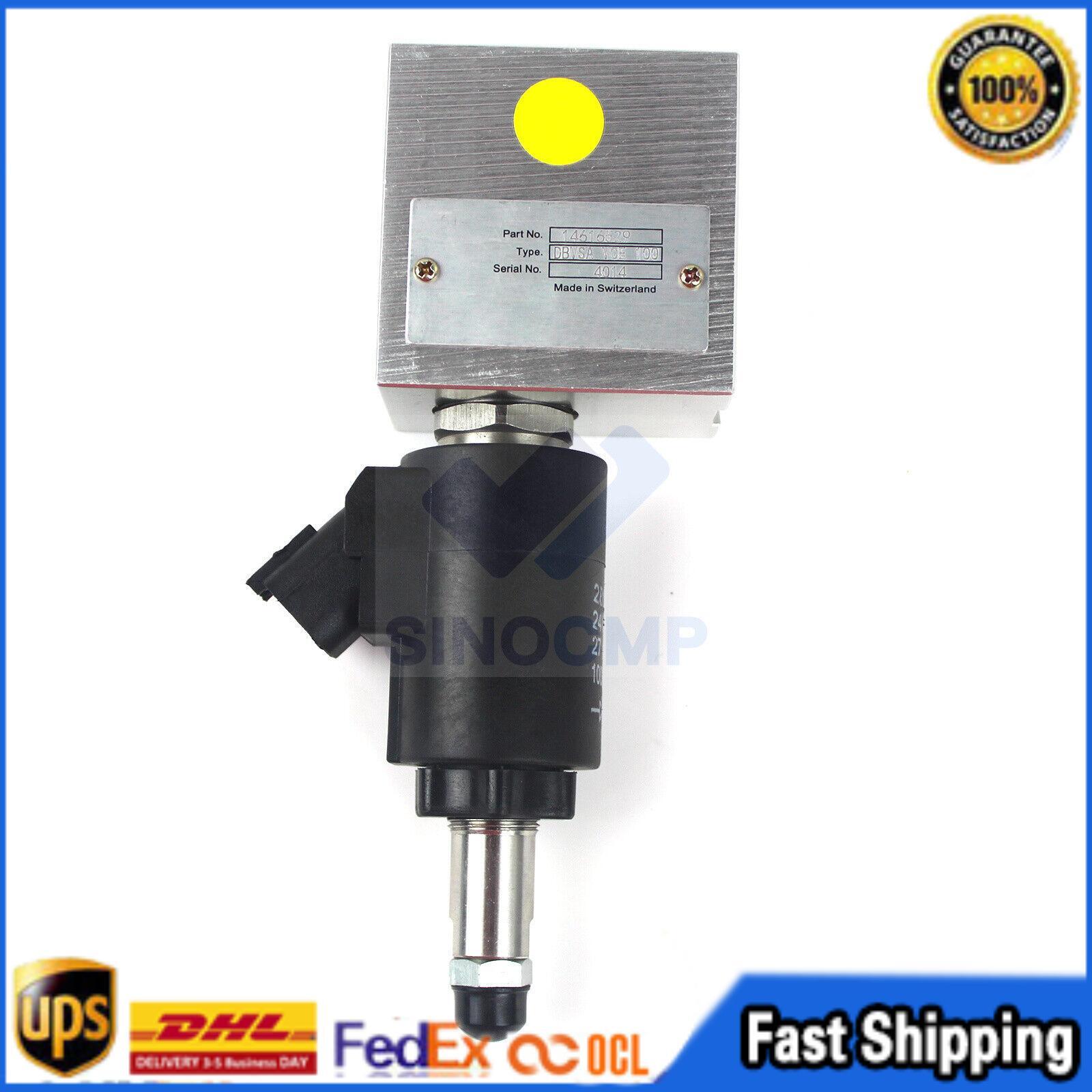 24V Hydraulic Cooling Fan Valve 14616529 For Volvo EC380D DHR EC340D ...