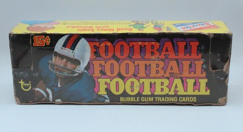 1976 Topps Football Empty Display Box (BBCE) | eBay