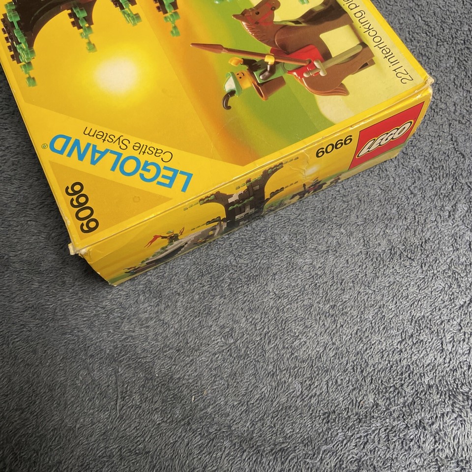 LEGO Castle 6066 Camouflaged Outpost 100% Complete W/Box & Instructions ...