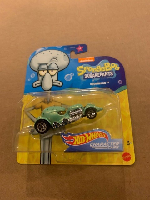 2020 Hot Wheels Spongebob Squarepants Character Cars Squidward for sale ...