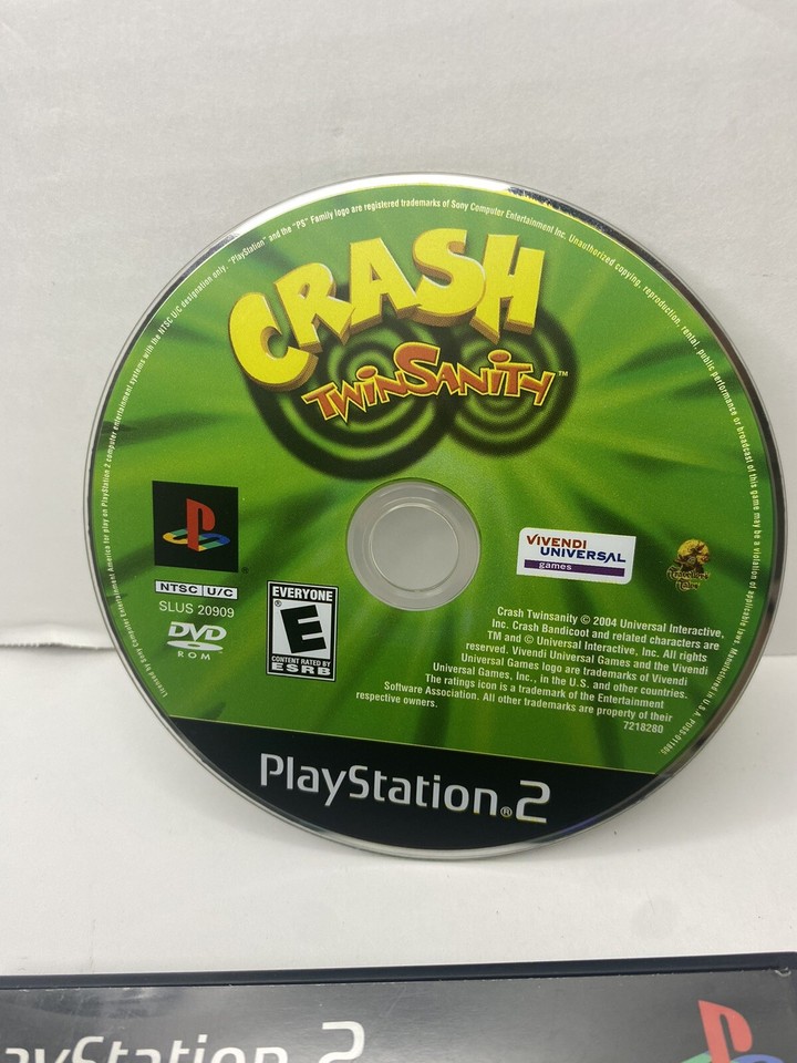 Crash Twinsanity (Sony PlayStation 2, 2004) PS2 - No Manual 20626721820 ...