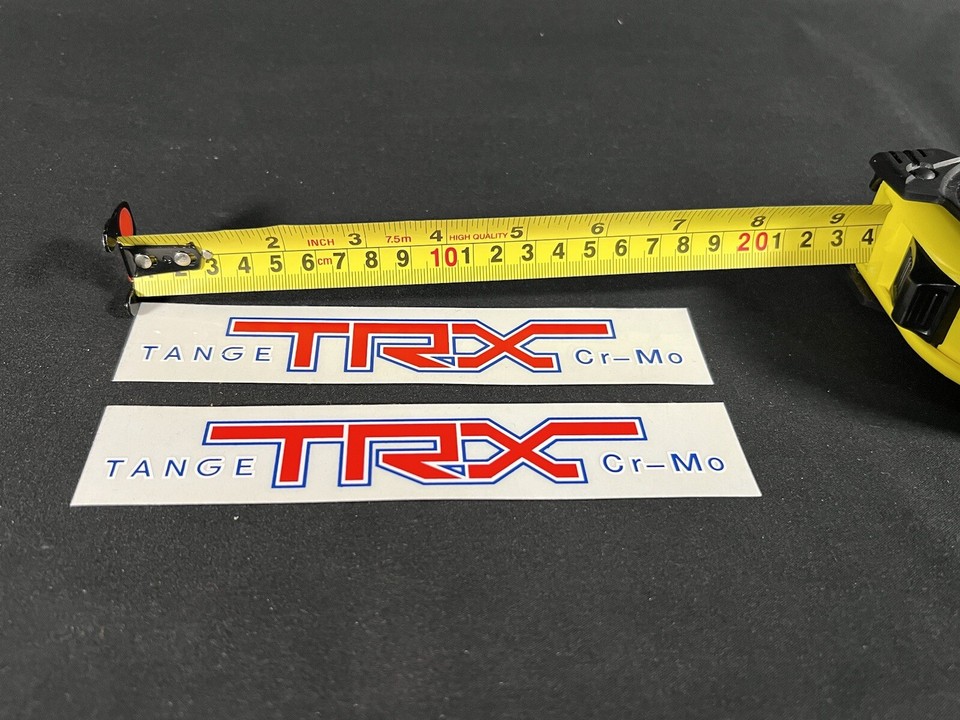 Tange TRX Fork Decals Old School BMX Race Inc FMF Racing Cycle Pro ...