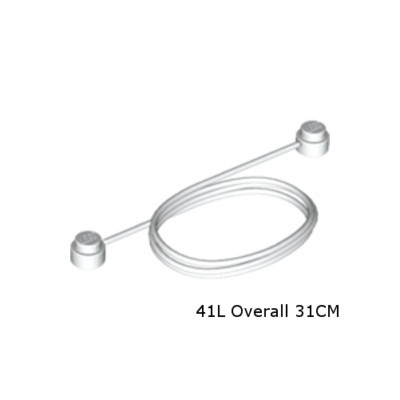 LEGO - String with End Studs 41L Overall (31cm) - White | eBay