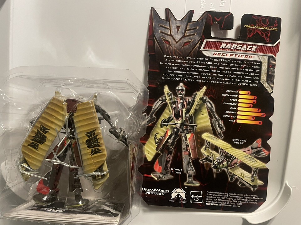 Transformers Revenge of the Fallen RANSACK Scout Class ROTF NEW Read ...