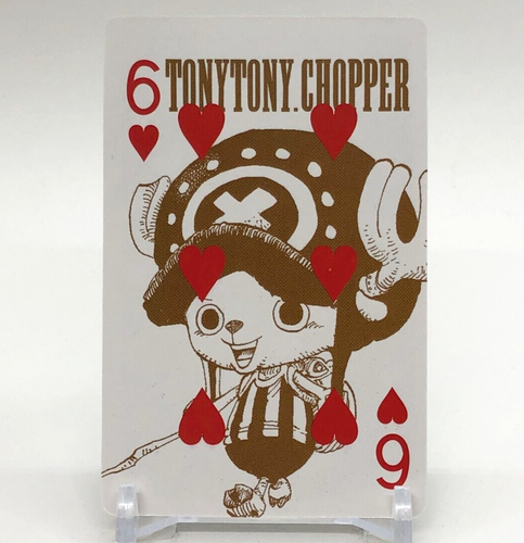 Tony Tony Chopper One Piece Playing Cards 2016 Anime Japanese Hearts #6 ...