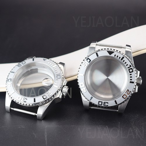 40mm Luxury Men's Modifying silver submarine Watch Cases For Seiko Nh35 ...
