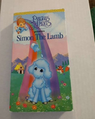 Precious Moments Simon the Lamb VHS Video Tape Christian children | eBay