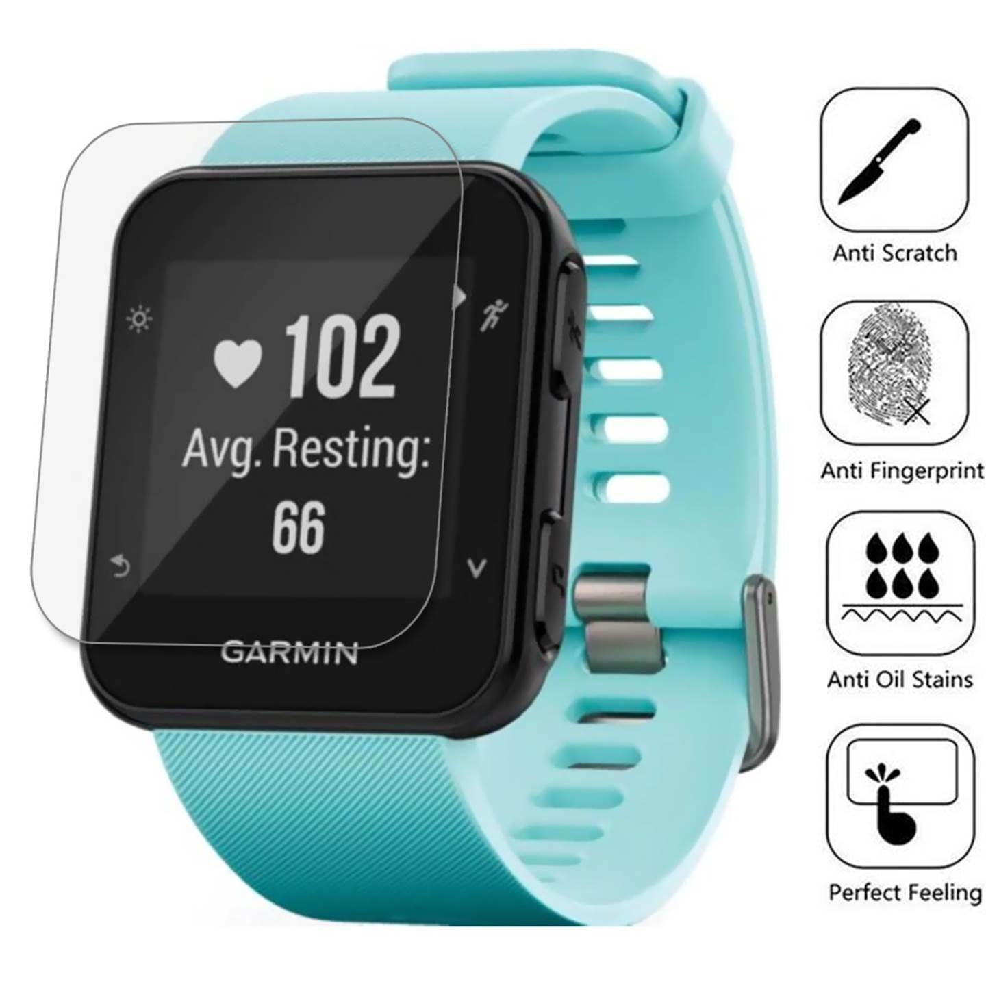 [4-PACK BISEN] HD Clear Screen Protector Guard Shield For Garmin ...