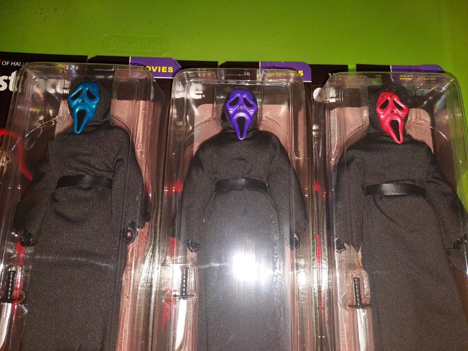MEGO HORROR series Scream GHOST Face special edition LOT of 6 MOC | eBay