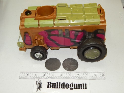 2013 Ninja Control Shellraiser Van w/ 2 Plate Missiles TMNT Ninja ...