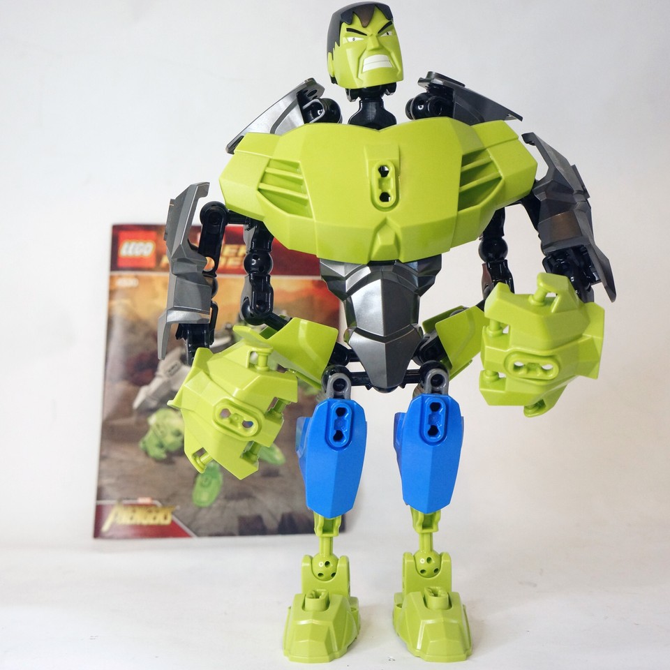 Lego Superheros The Hulk Bionicle Action Figure Marvel 4530 Complete ...