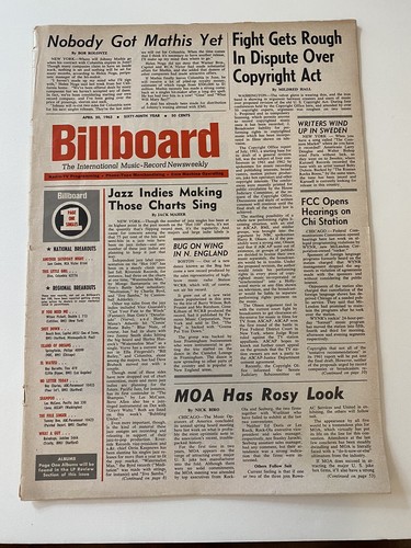 Billboard Magazine The Beatles April 20, 1963 VG-VGEX | eBay