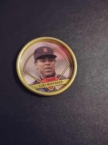 1990 Topps metal Coin Lou Whitaker #32 | eBay