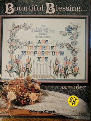 Bountiful Blessing by Stoney Creek Counted Cross Stitch Pattern Leaflet 20 | eBay