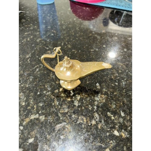 Vintage Brass Genie Bottle | eBay