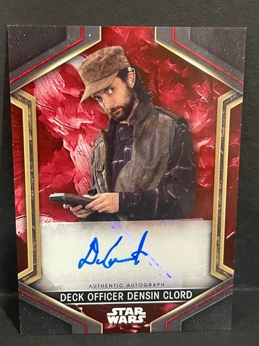 2023 Topps Obi-Wan Kenobi Auto DAN CONSIDINE as OFFICER DENSIN CLORD ...