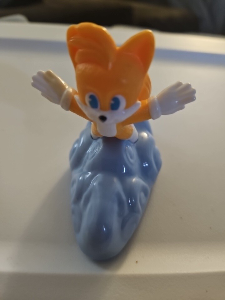 2022 Pull & Go Tails 3" McDonald's Movie Action Figure #2 Sonic The ...