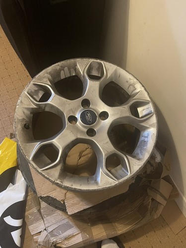 17” Ford Fiesta Mk 6 7 Zetec Titanium Snowflake Alloy Wheels Alloys No ...