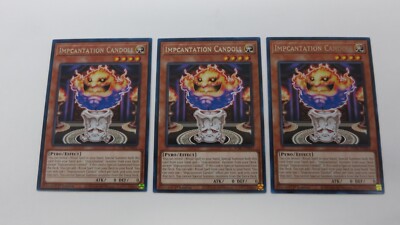 3x IMPCANTATION CANDOLL 1ST EDITION WISU-EN043 RARE YUGIOH NM ...