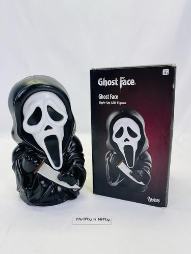 Light Up Mini Ghost Face Figure Scream Spencer’s Gifts With Box | eBay