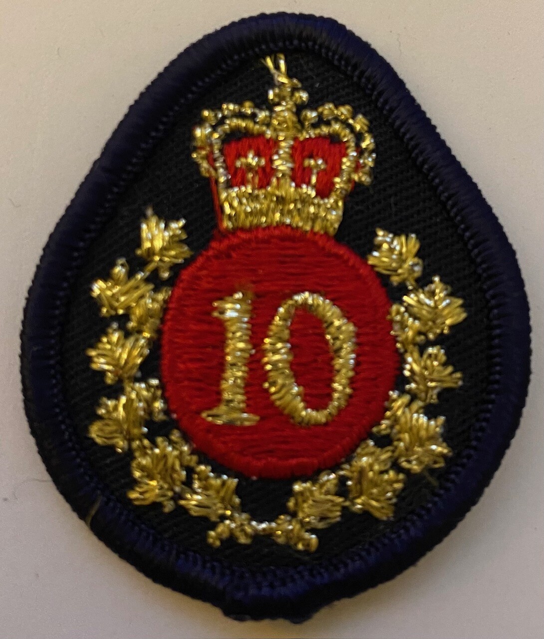 OPP Ontario Provincial Police Vintage / Obsolete Cloth Service Badge ...