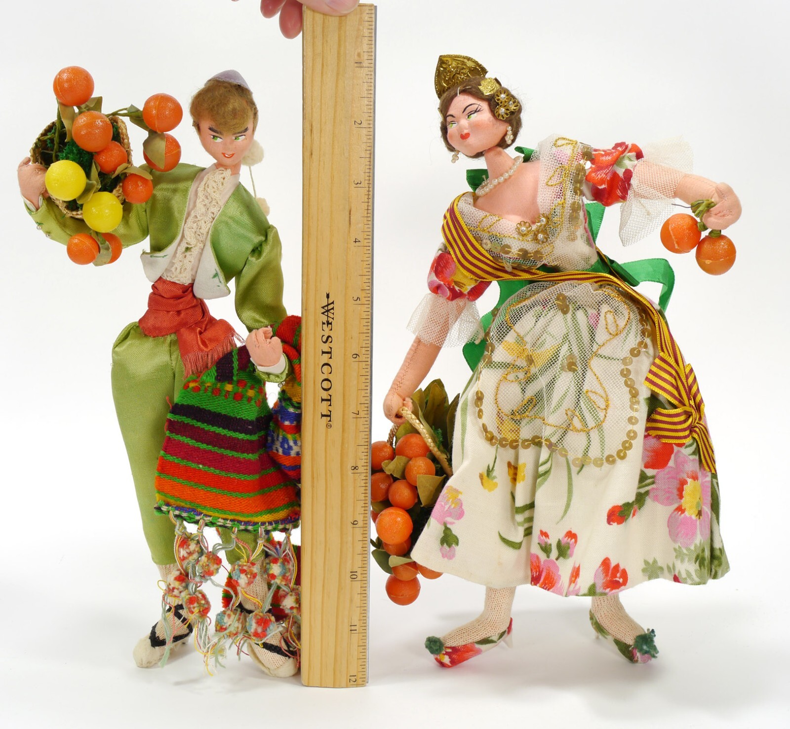 Vintage Spanish Felt Layna Dolls - Valencia, Catalonia, Spain - 11 ...