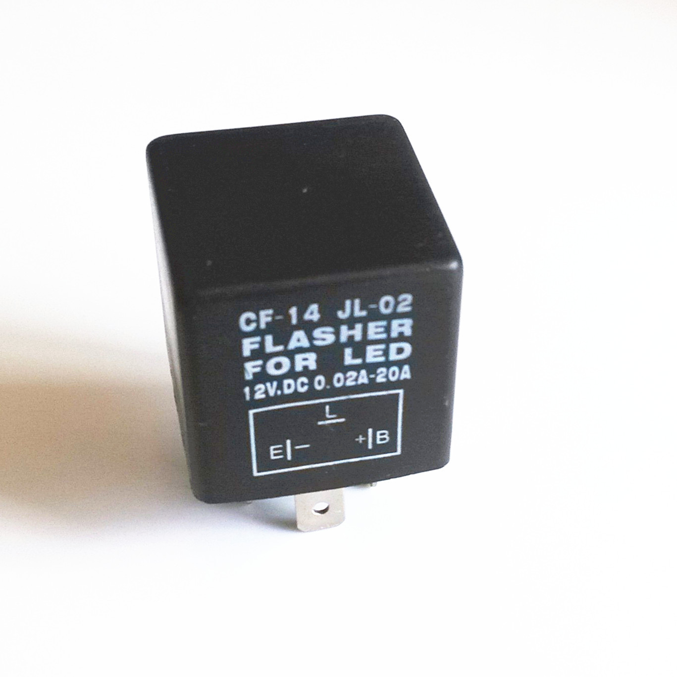 Motorcycle Flash Signal Blinker Flasher Relay Blinkrelais Fix 3 Pin LED ...