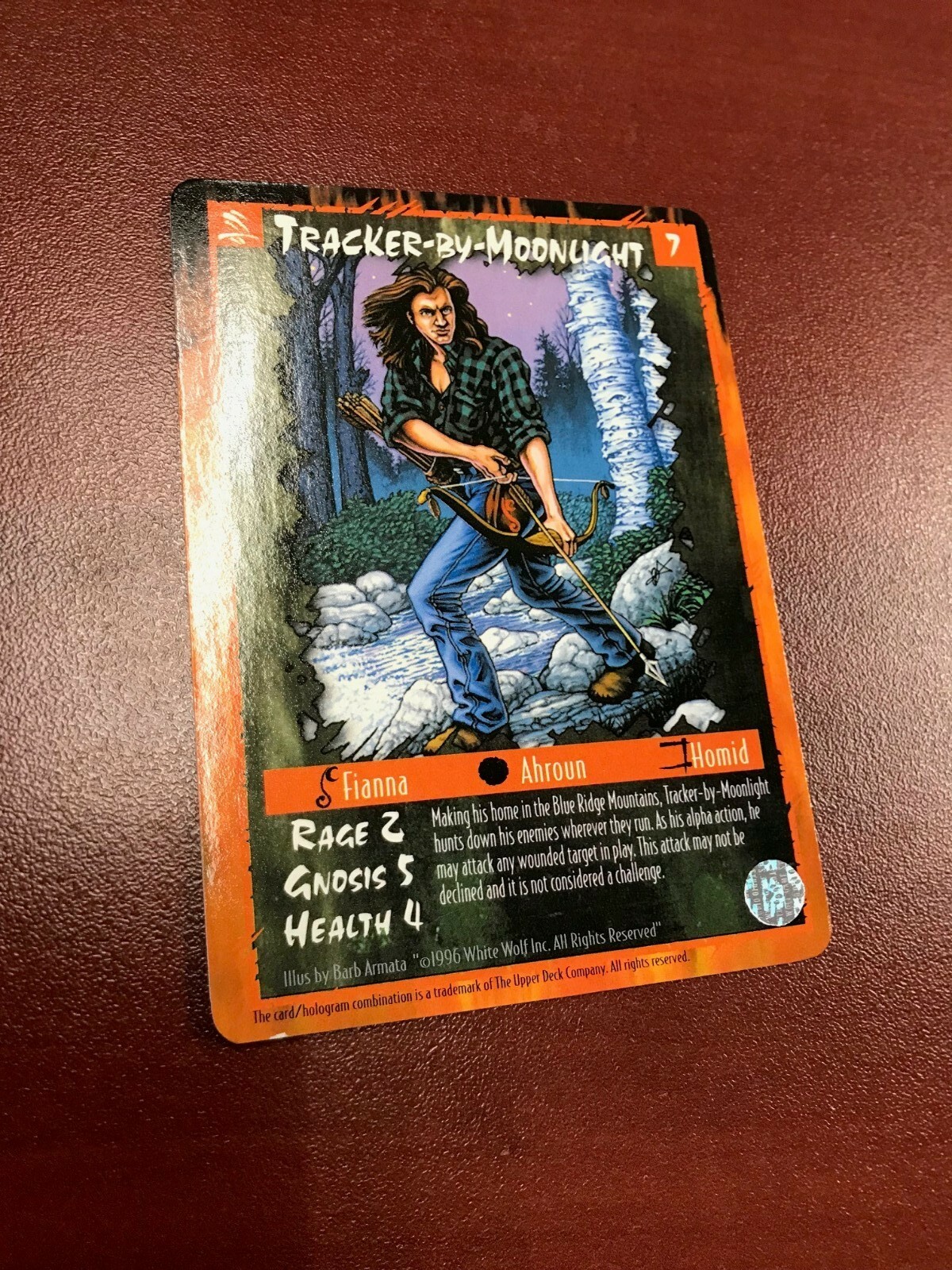 RAGE CCG ~ Tracker By Moonlight - Legacy of the Tribes - Good Condition ...