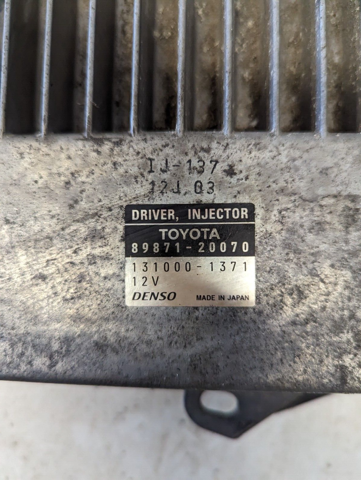 2006 LEXUS IS220 INJECTOR CONTROL MODULE ECU 2.2 DIESEL 89871-20070 | eBay